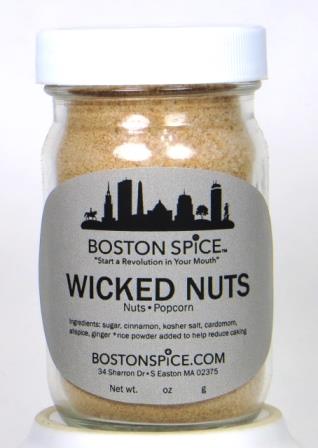 Wicked Nuts Spice Blend To Make Awesome Popcorn and Nut Snacks – Boston Spice, LLC