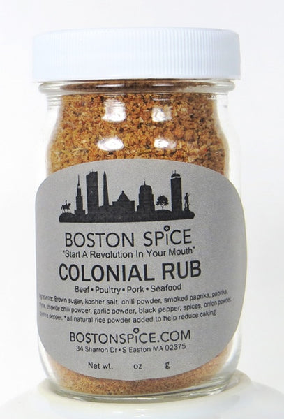 Colonial Rub - Barbecue Spice Blend For Ribs Steaks Poultry Pork ...